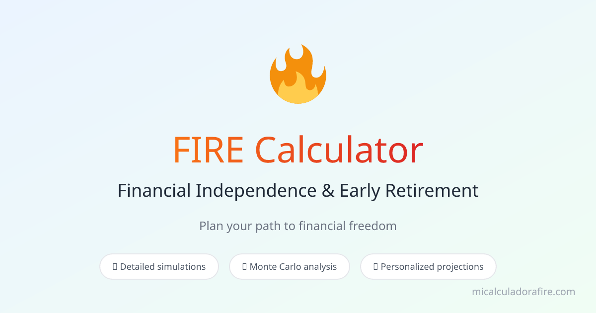 FIRE Calculator - Financial Independence & Early Retirement